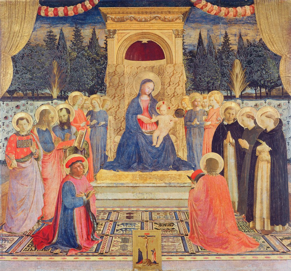 The San Marco Altarpiece by Fra Angelico: Fine art print